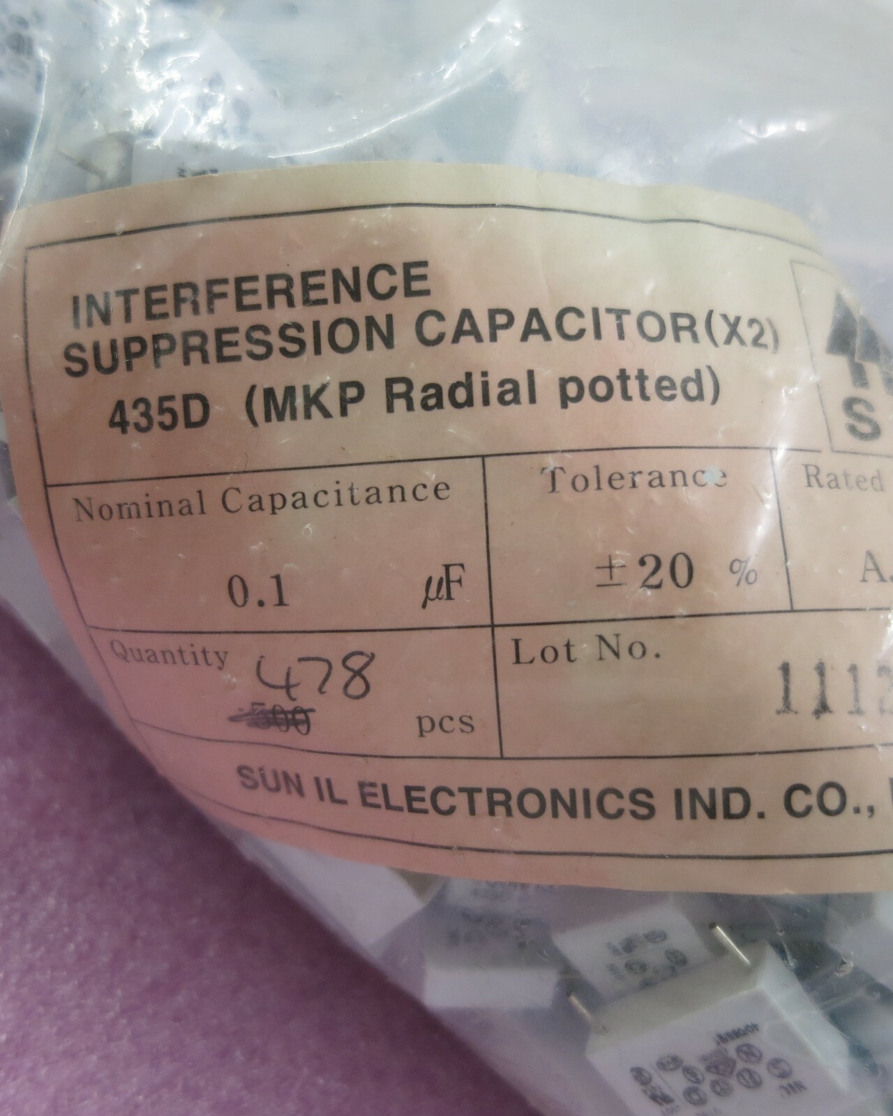 BRAND NEW 3 PCS 100n M 275V 435D MKP X2 ** US STOCK ** | eBay