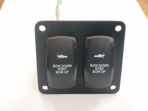 TRIMTABS SWITCH FITS BOAT LEVELER INSTA TRIM PSC21BK CON V BLK TRIM TAB ...