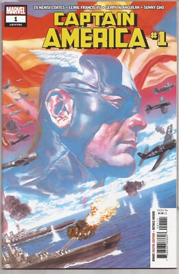 CAPTAIN AMERICA #1 – WRAP AROUND COVER by ALEX ROSS – POWER ELITE | eBay