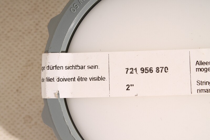 1 x GF Connection Screw Cap Blind Cap 2" Georg Fischer 63 NW50 | eBay