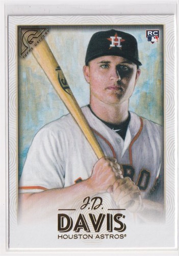 2018 Topps Gallery J.D. Davis #58 Rookie RC Houston Astros | eBay