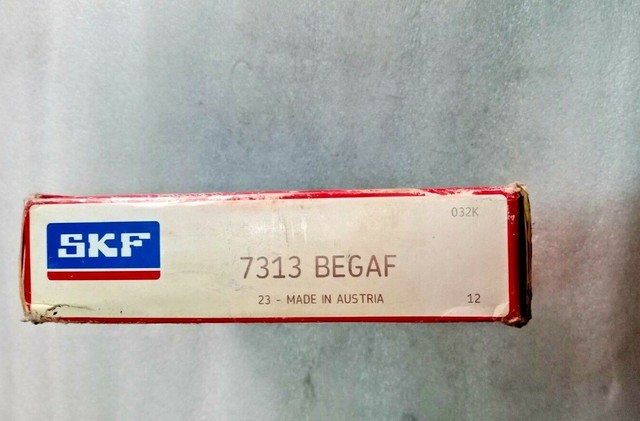 7313 Begaf SKF Austria Angular Contact Ball Bearing 65x140x33 Mm Steel ...