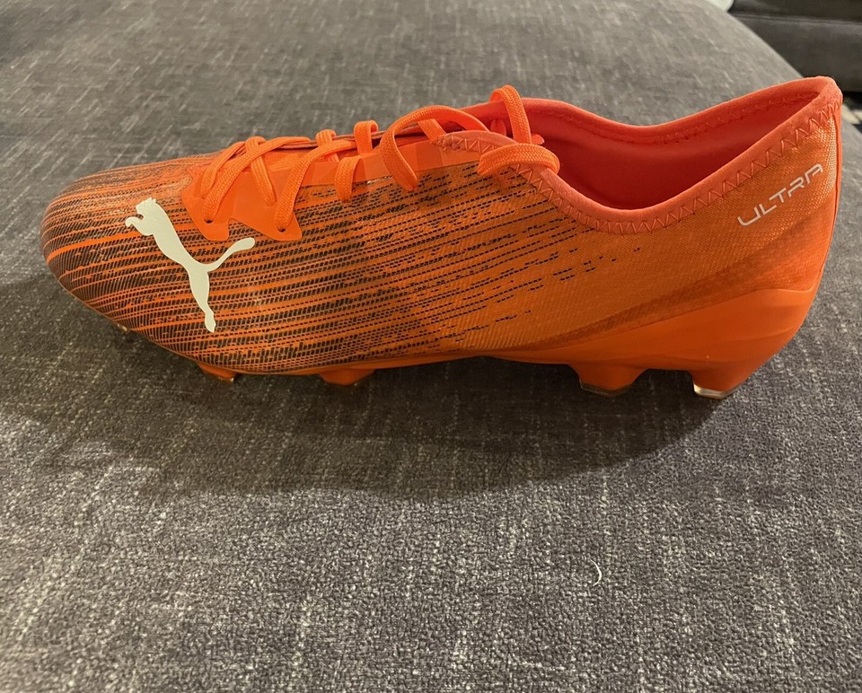 Puma Ultra 2.1 Orange Soccer Cleats Men’s Size 13 (Pre-Owned) Grip ...