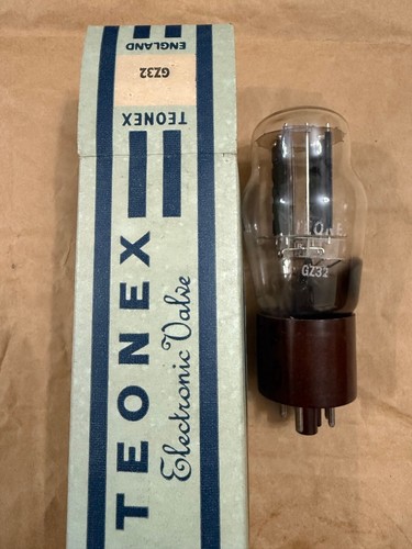 BRIMAR UK made for TEONEX GZ32/5V4G vintage NOS NIB tube valve | eBay