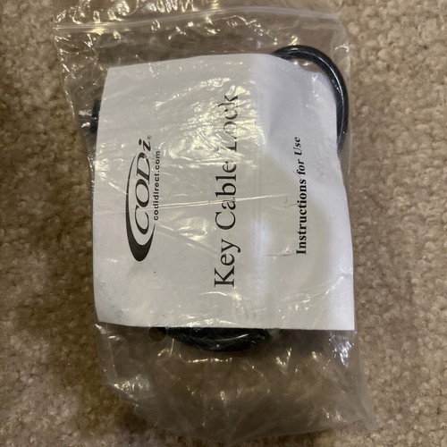 Codi Key Cable Lock w/Two Keys 6.5 feet length Brand New | eBay