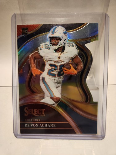 🔥 2023 PANINI SELECT DEVON ACHANE DIE CUT CLUB LEVEL ROOKIE # NO 274 ...