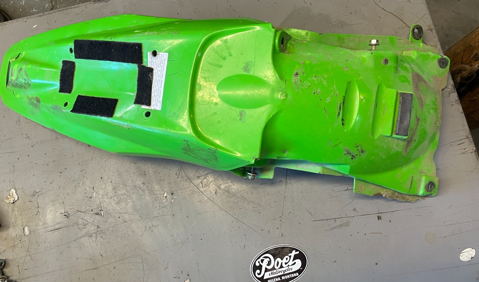 Kawasaki 2008 KLX450A8 Rear fender 35022-0046-290 | eBay