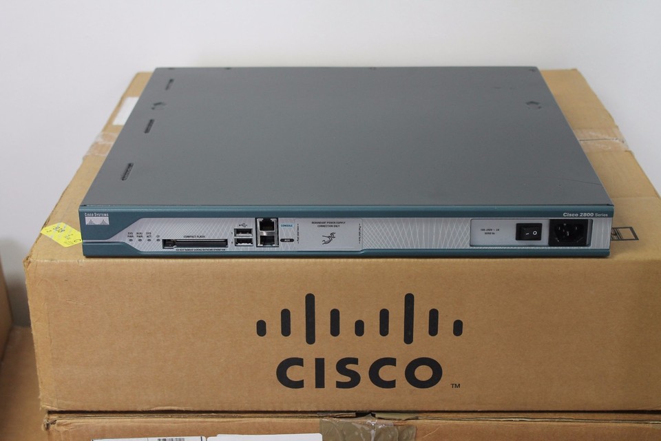 Cisco 2811 Router IOS 15.1(3)T CME 8.5 CCENT CCNA CCVP CCIE CCSP LAB ...
