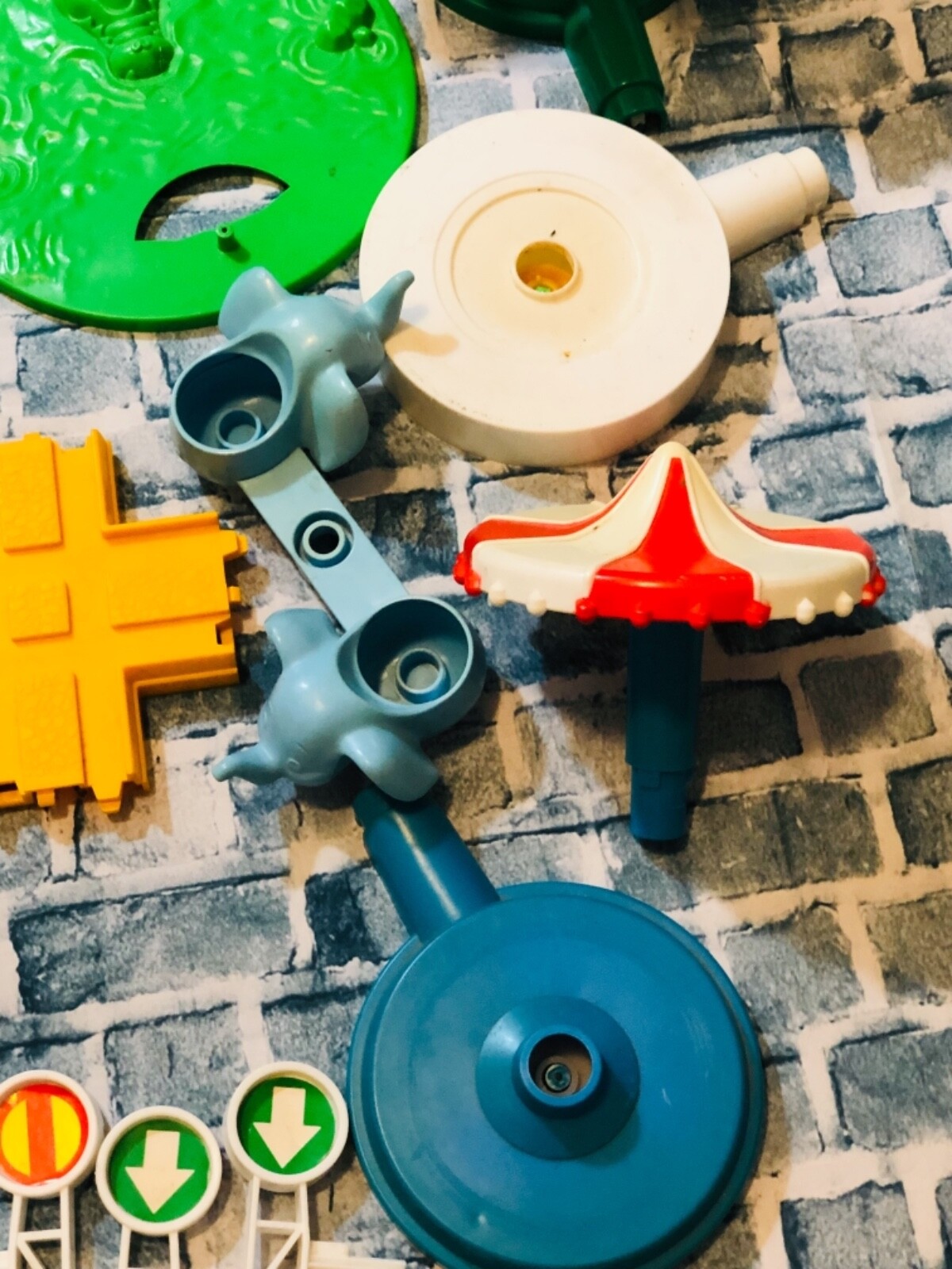 Vintage Walt Disney Productions Character Play World Set Replacement ...