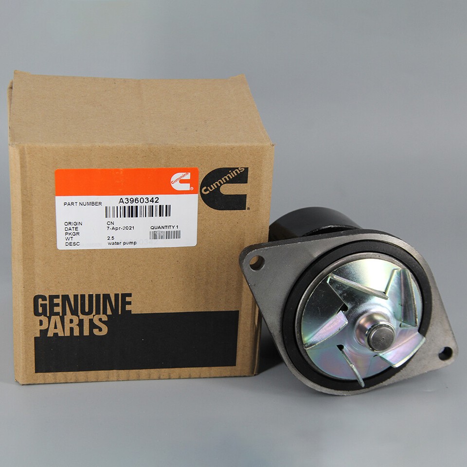 OEM New Engine Water Pump 3960342 4935793 For Cummins B3.9L 5.9L 4B 4BT ...