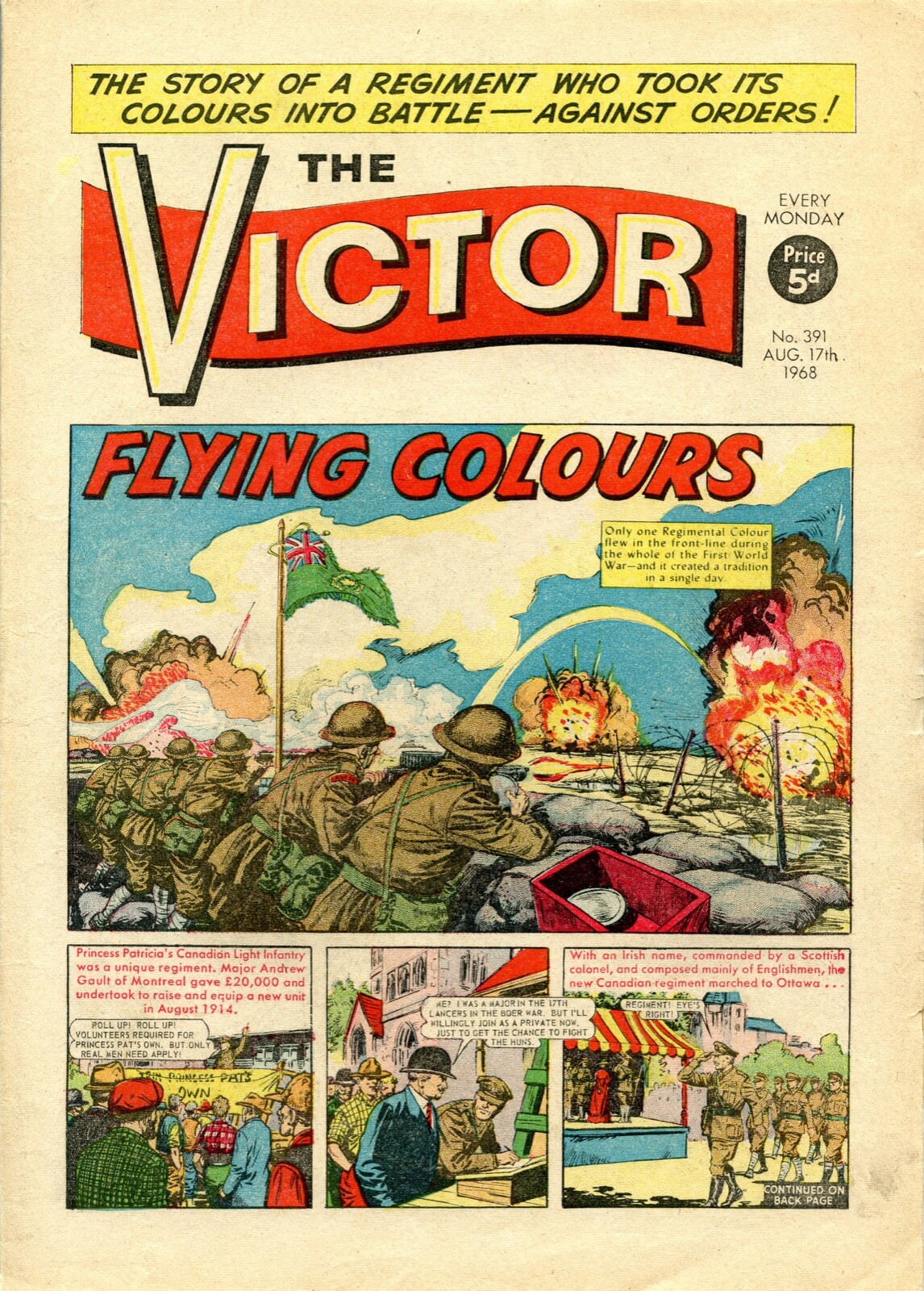 THE VICTOR COMIC #391 AUGUST 17 1968 | eBay UK