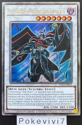 Carte YU-GI-OH! AILE NOIRE - MAÎTRE DES ARMURES TN23-FR015 QCSR NEUF | eBay