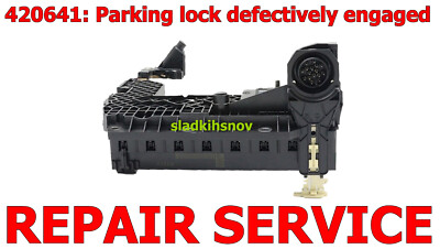 REPAIR SERVICE EGS 420641: Parking lock defectively engaged BMW 7 ...