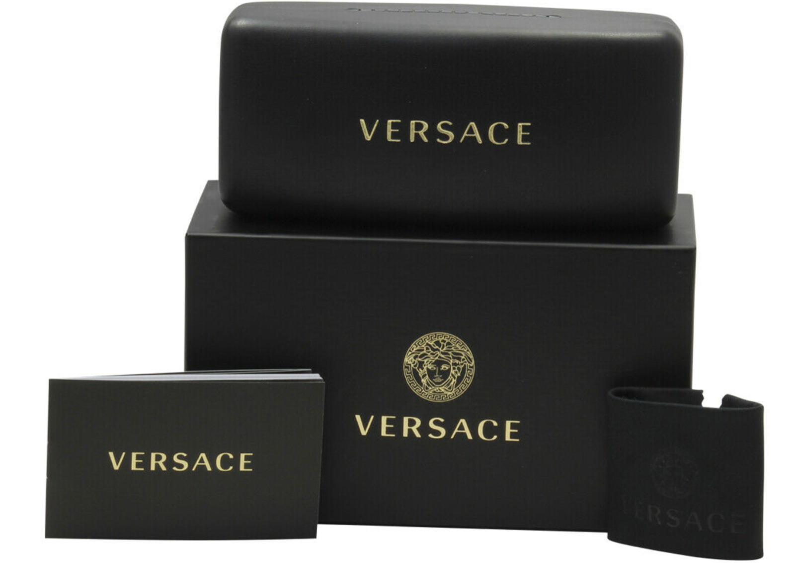 New Versace Reading Glasses VE Mod.1266 1252 54-17 140 Shiny Gold ...