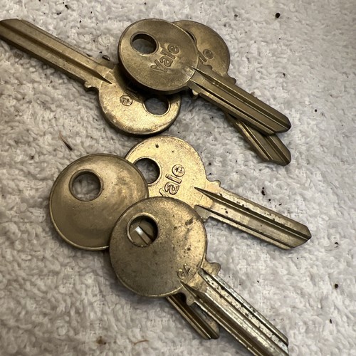 Lot Of 6 New YALE Key Blanks USA Made PACK OF 6 Uncut Keys 998GA ...