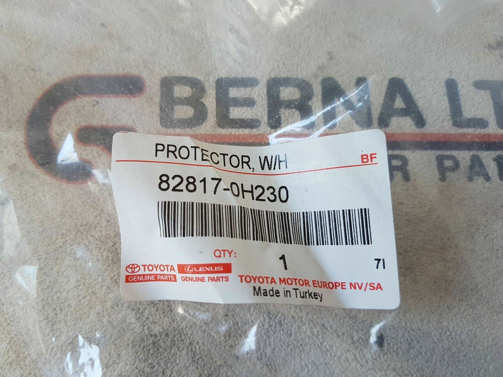 GENUINE TOYOTA AYGO 2005 - 2014 Protector Wiring Harness 82817-0H230 ...