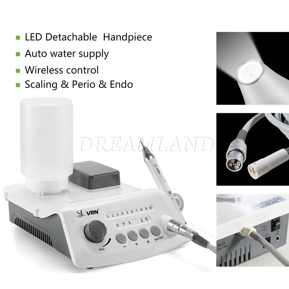 VRN-A8 Dental Digital Control Ultrasonic Scaler / LED Detachable ...