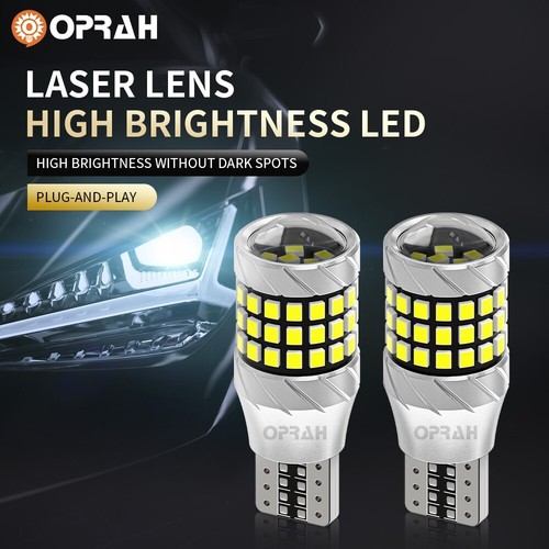 2x T15 921 912 LED Reverse Backup Light Bulbs W16W 916 6000K Super ...