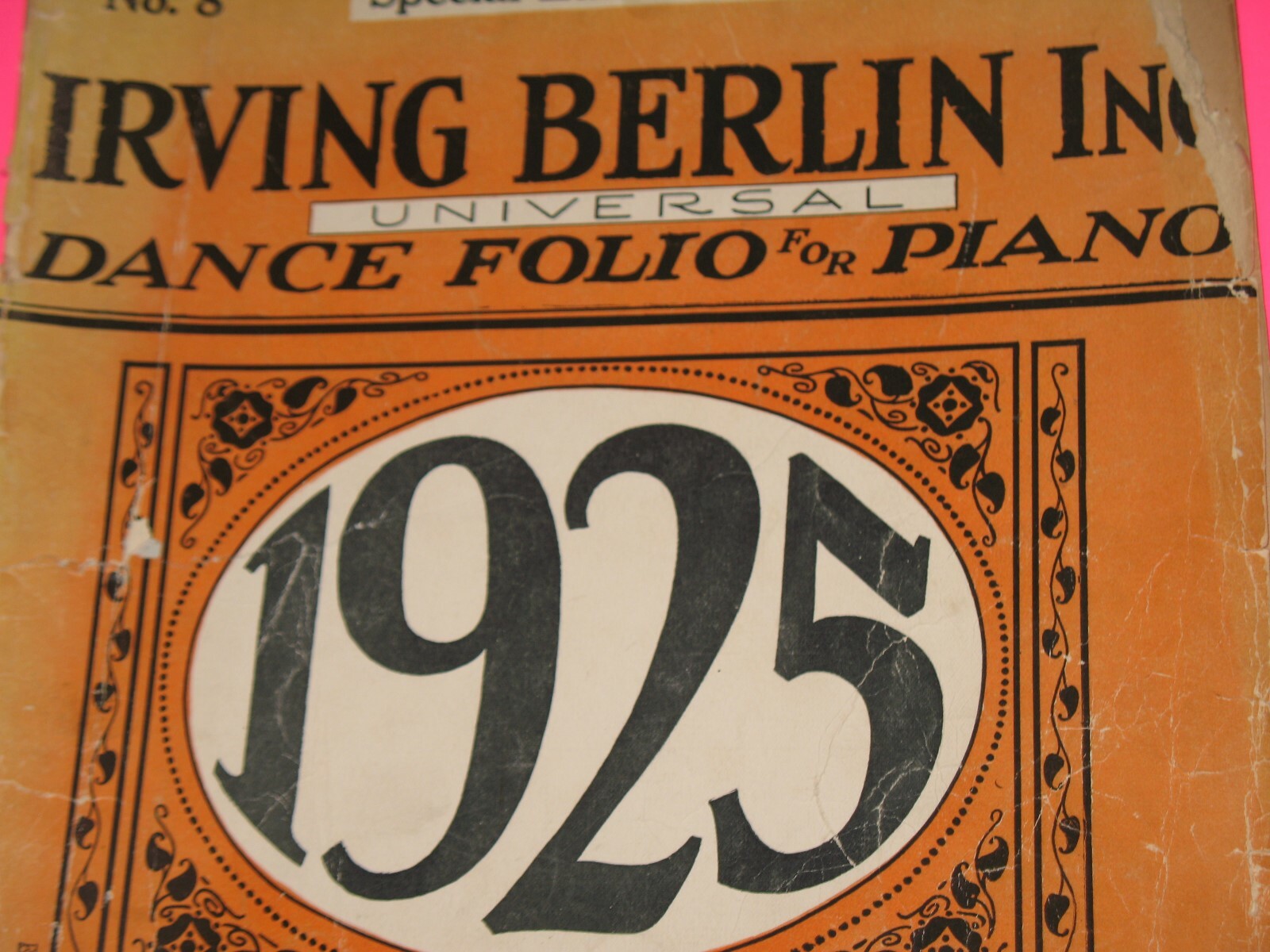 1925 Song Book - Irving Berlin 1925 Dance Folio for Piano. 31 songs. 64 ...