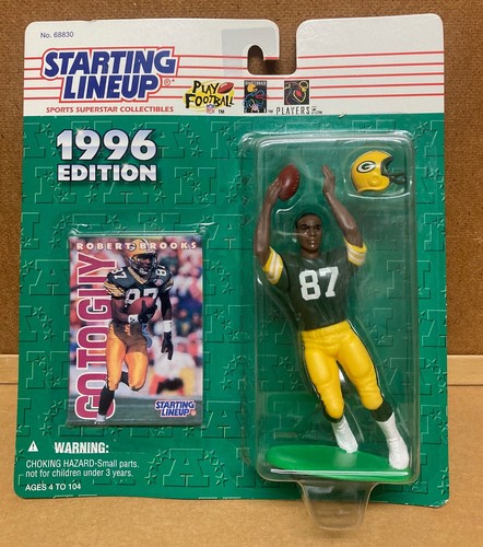Robert Brooks Green Bay Packers 1996 Starting Lineup NFL action figure ...
