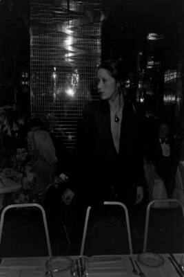 Maria Schiano attends a party in New York City on January 13 - 1977 Old ...