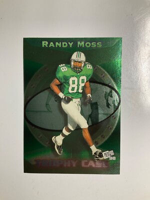 RANDY MOSS 1998 Press Pass Trophy Case Rc #4 Minnesota Vikings MINT ...