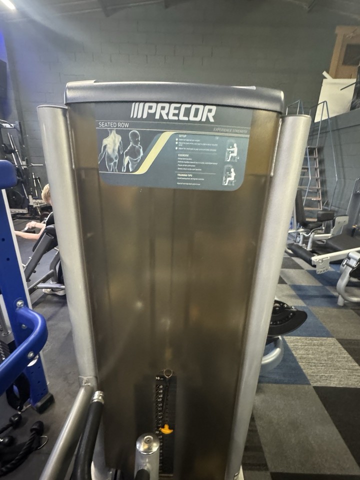 Precor Vitality Seated Back Row Commercial Gym Machine | eBay UK