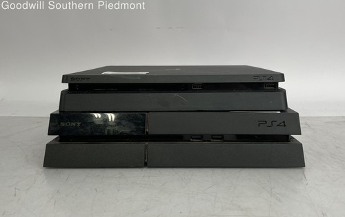 Lot of 2 Sony PlayStation 4 PS4 Video Game Consoles - For Parts or ...