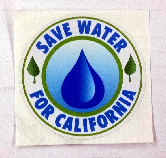 Save Conserve Water for California Drought sticker decal 3" | eBay