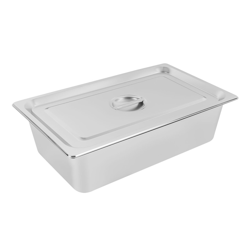 4 Pack 6" Deep Stainless Steel Steam Table Pans Hotel Food Prep Pan ...