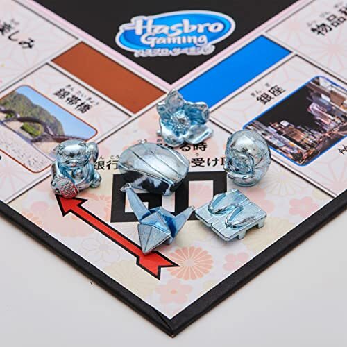Hasbro Monopoly Japanese version F5119 Party Educational Family Board ...