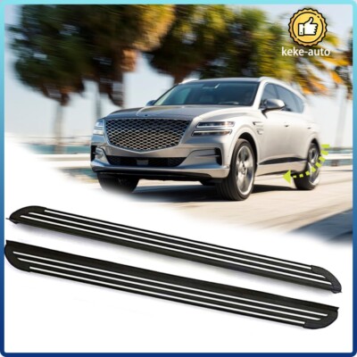 Fit for Hyundai Genesis GV80 2021-2025 Running Boards Side Steps Pedals ...