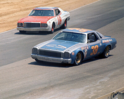 JIMMY INSOLO & JOHN DINEEN 1976 ON TRACK AT RIVERSIDE RACEWAY 8X10 ...