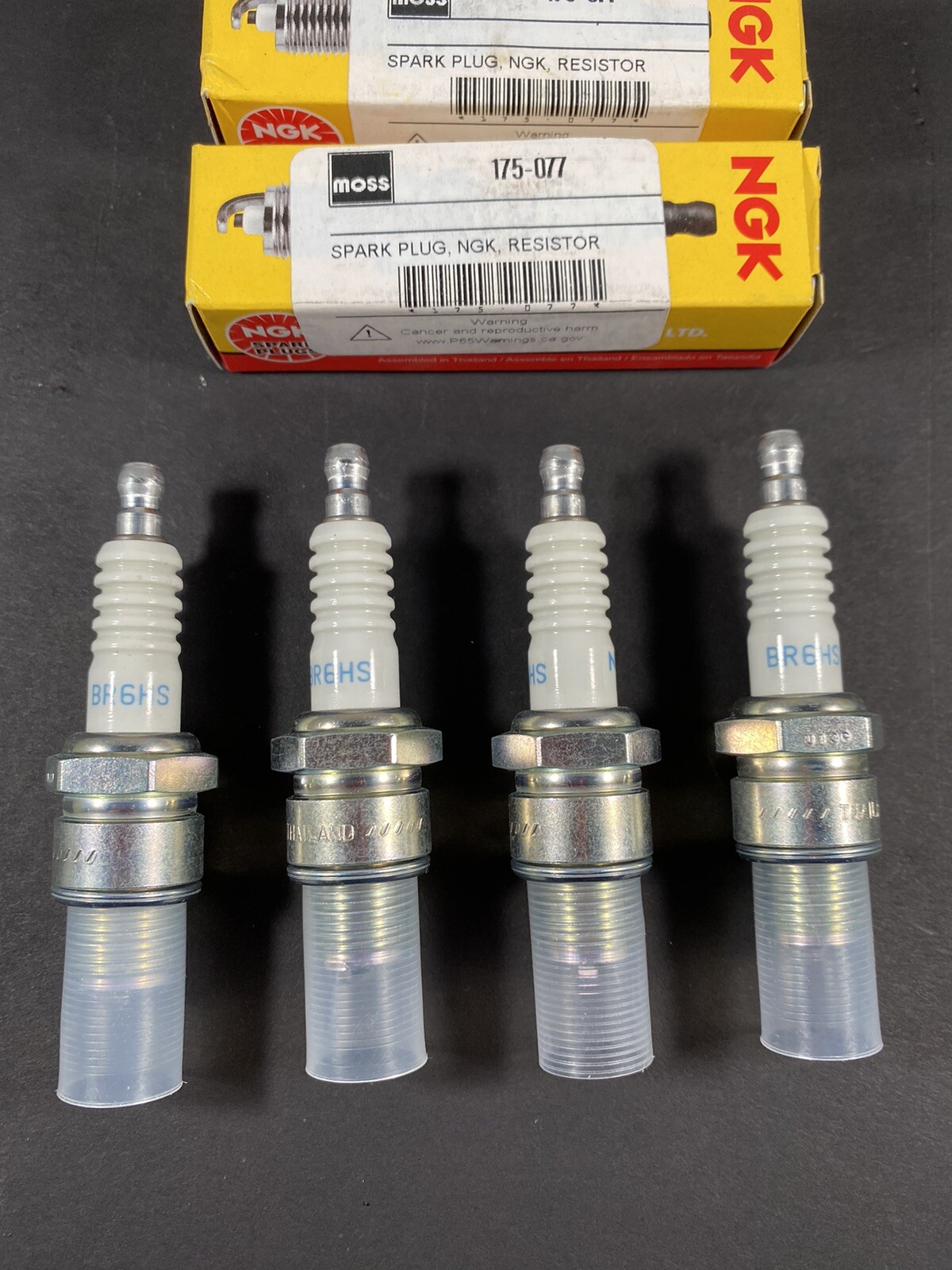MG TC, TF NGK Spark Plugs New Set of 4 | eBay