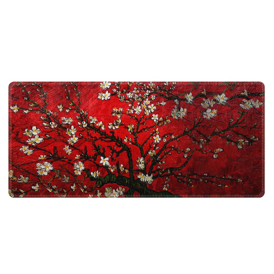 XXL Extra Large Extended Heavy Thick Gaming Desk Mat 35.4 x 15.7 Inch ...