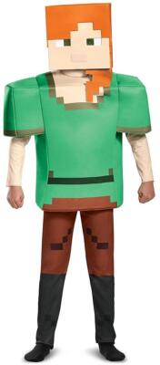 Alex Deluxe Minecraft Mojang Video Game Fancy Dress Up Halloween Child ...