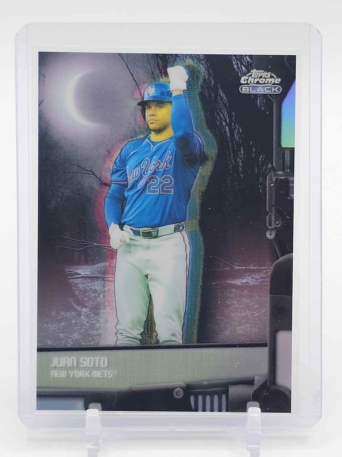 Juan Soto 2026 Topps Chrome Black #NOC-26 Nocturnal /(SSP) Price Guide ...