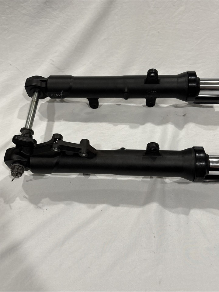 13-17 KAWASAKI NINJA 300 EX300 FRONT FORKS SUSPENSION SET STRAIGHT ...