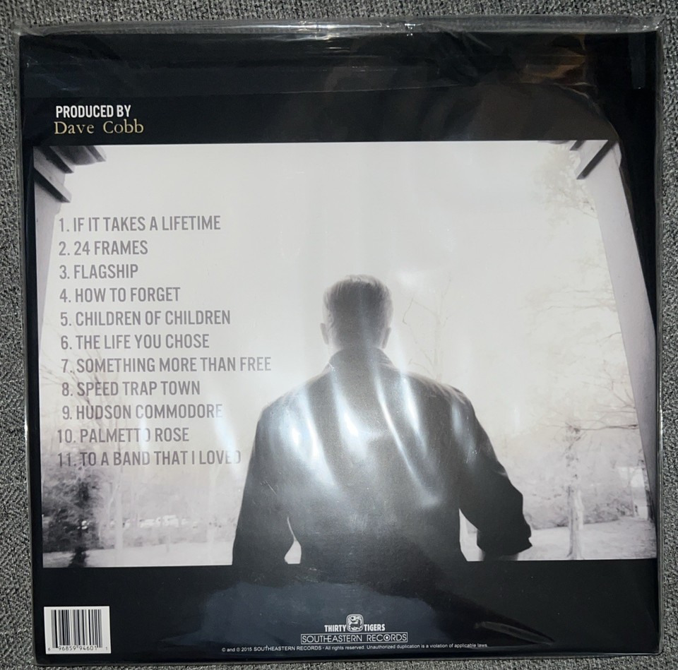 Something more than Free- Jason Isbell Autographed Album LP SIGNED ...