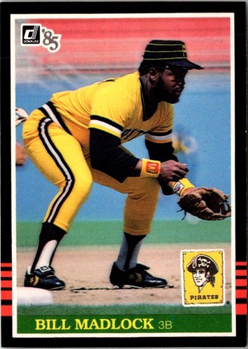 1985 Donruss Bill Madlock #200 Pittsburgh Pirates Baseball Card | eBay