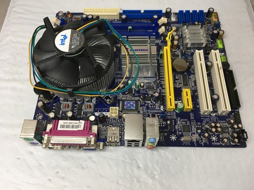 Foxconn 45CMX 45GMX Motherboard Pentium Dual CPU E2160 1.8Ghz 2GB RAM ...