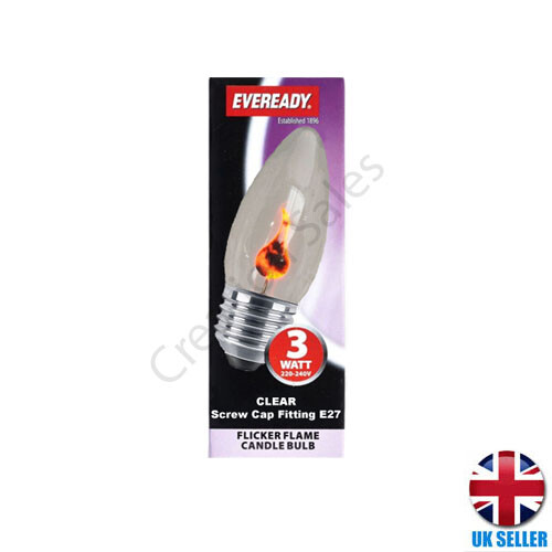 E14 E27 B22 Flame Effect Fire Light Bulb Flickering Candle Lamp Decor ...