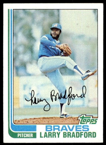 1982 Topps Baseball Larry Bradford . Atlanta Braves #271 | eBay