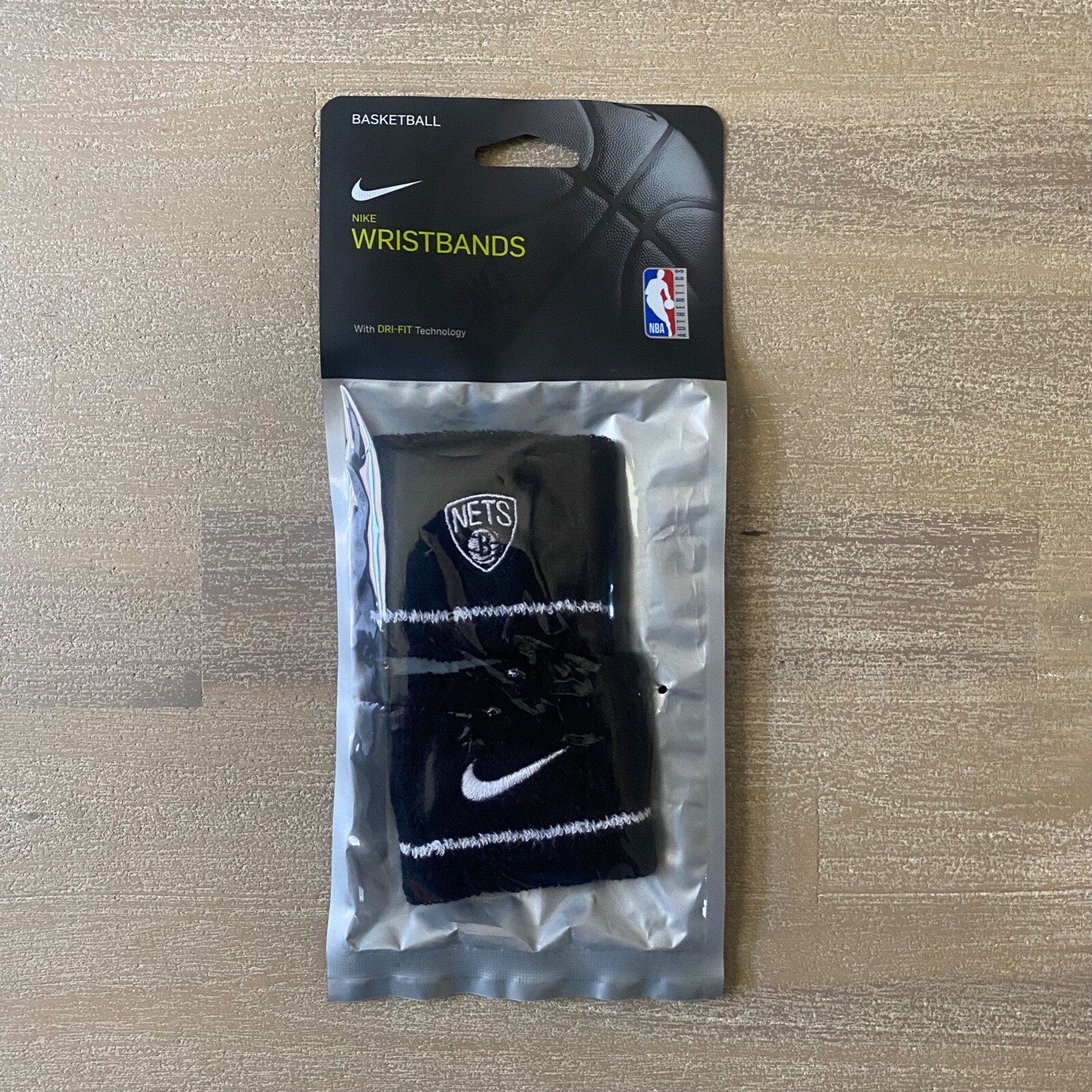 Nike NBA Official Brooklyn Nets Basketball Wristbands Sweatbands Arm ...