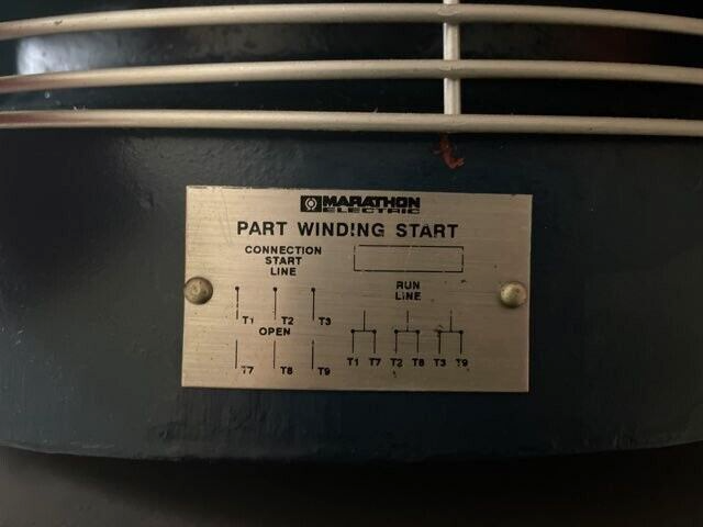 60 HP Marathon AC Vertical Electric Motor 1800 RPM Fr 364TP WPIBB VHS ...
