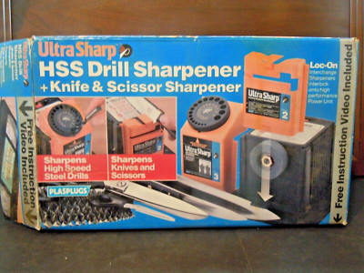 Ultra Sharp HSS Dril Sharpener & Knife and Scissor Sharpener | eBay
