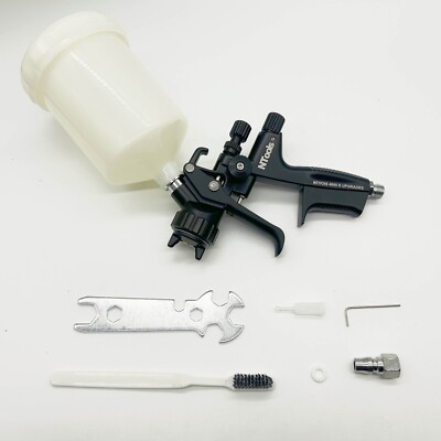 NTOOLS 4000B HVLP Spray Paint Gun with 1.3 Nozzle | Air Spray Gun | Low ...