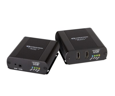 PAIR Crestron USB‑EXT‑2‑LOCAL and USB‑EXT‑2‑REMOTE Extender New Free ...