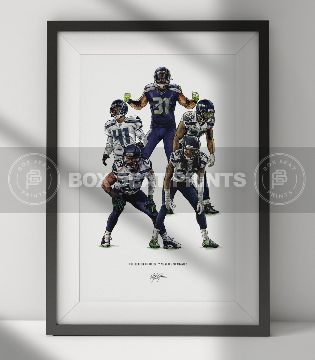 Legion Of Boom Seahawks Poster