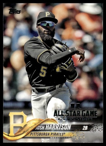 2018 Topps - Josh Harrison #471 Pirates All Star Game Stamp SP | eBay